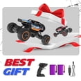 JoyStone 1:12 Large RC Truck, 4WD Off-Road Monster Truck with Metal ...