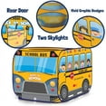 ArtCreativity Yellow School Bus Playhouse Tent for Toddlers and Kids ...