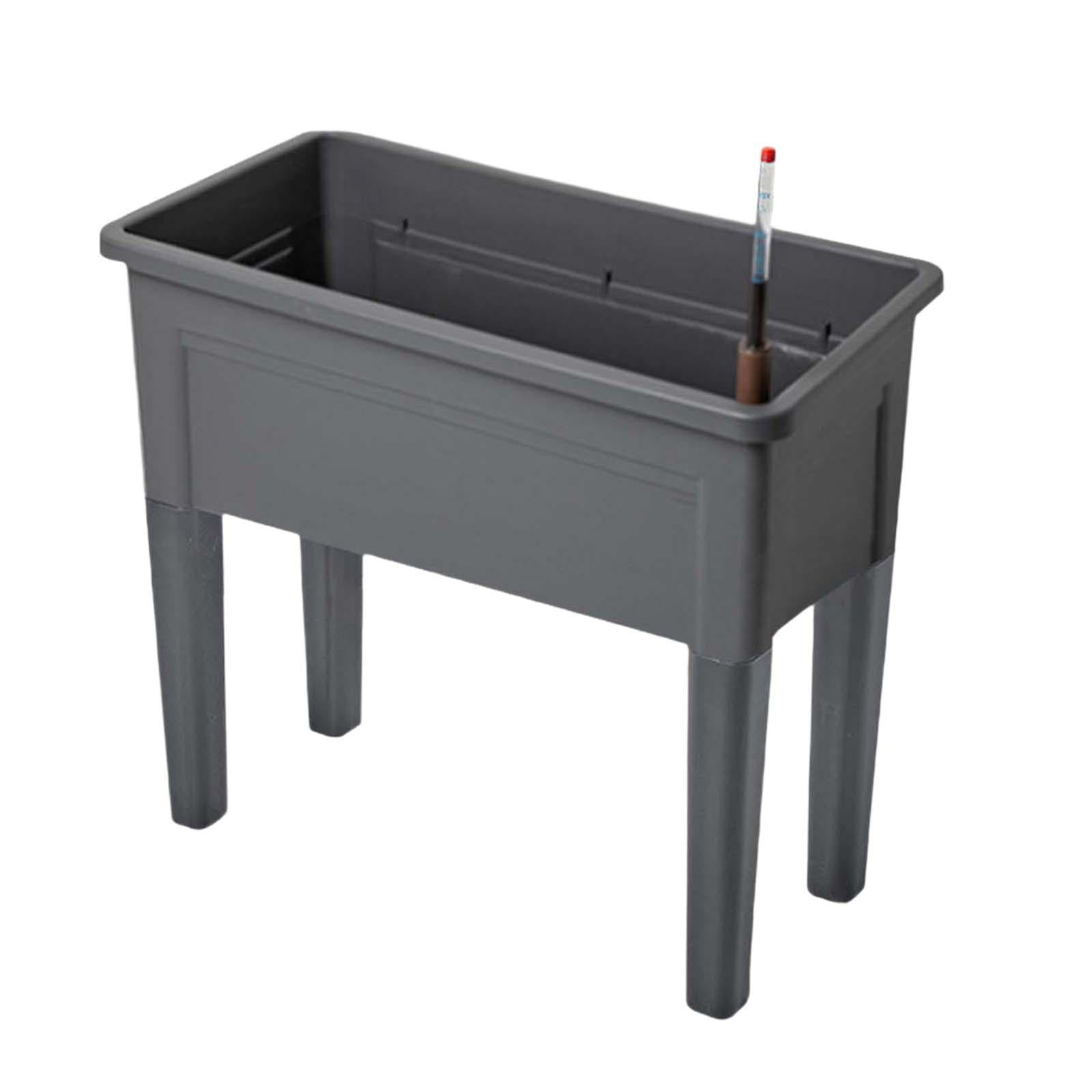 Maceta rectangular, maceta decorativa para flores, para patio, plantas ...