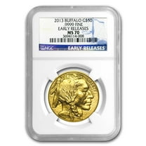 1 oz Gold Buffalo MS-70 NGC (Random Year) - Walmart.com