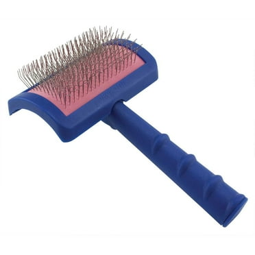 Chris Christensen Long Pin Slicker Brush, Large, Coral - Walmart.com