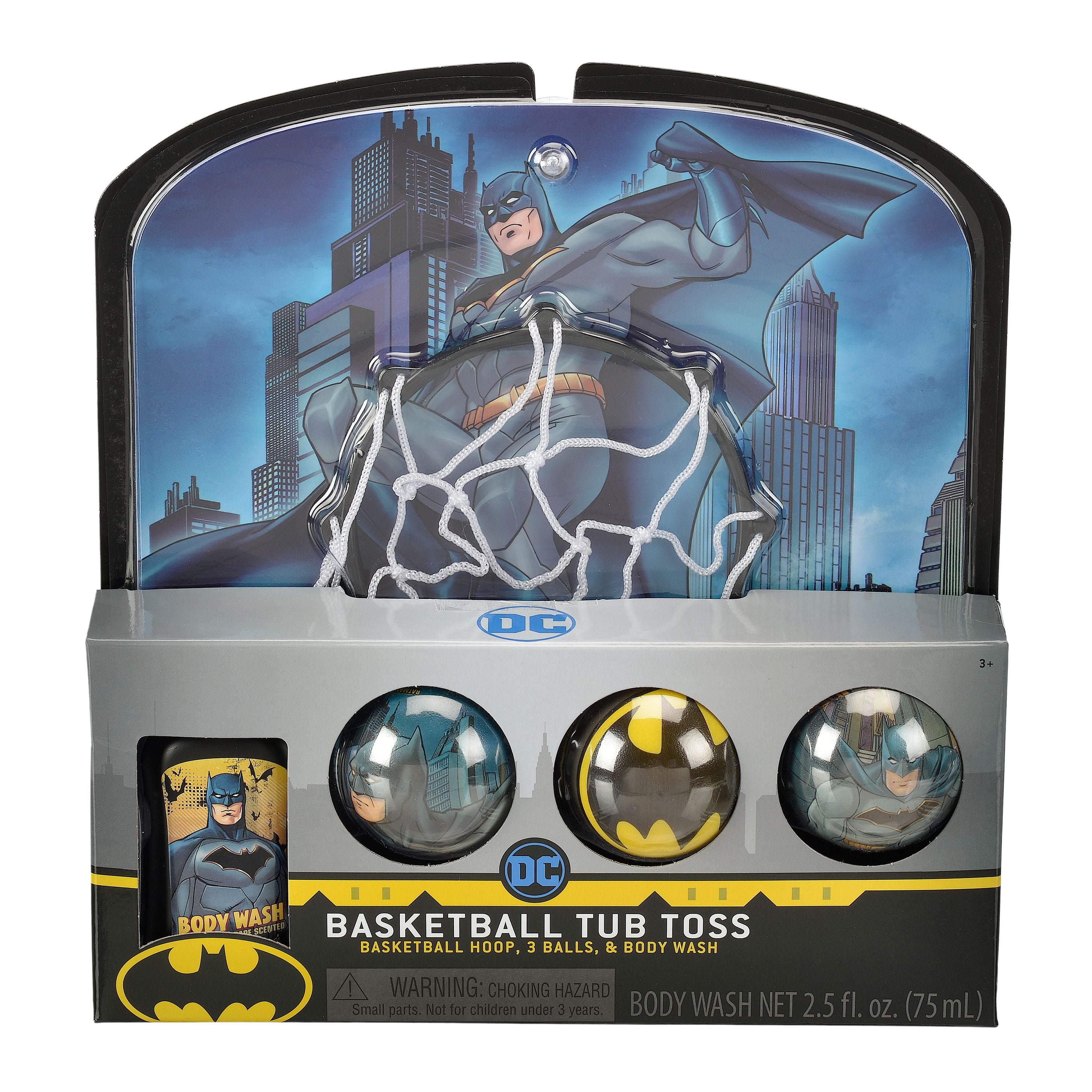 Batman Basketball Tub Toss Bath Game and Body Wash Set - Walmart.com