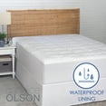 Candice Olson Waterproof 300 Thread Count Mattress Pad - Walmart.com