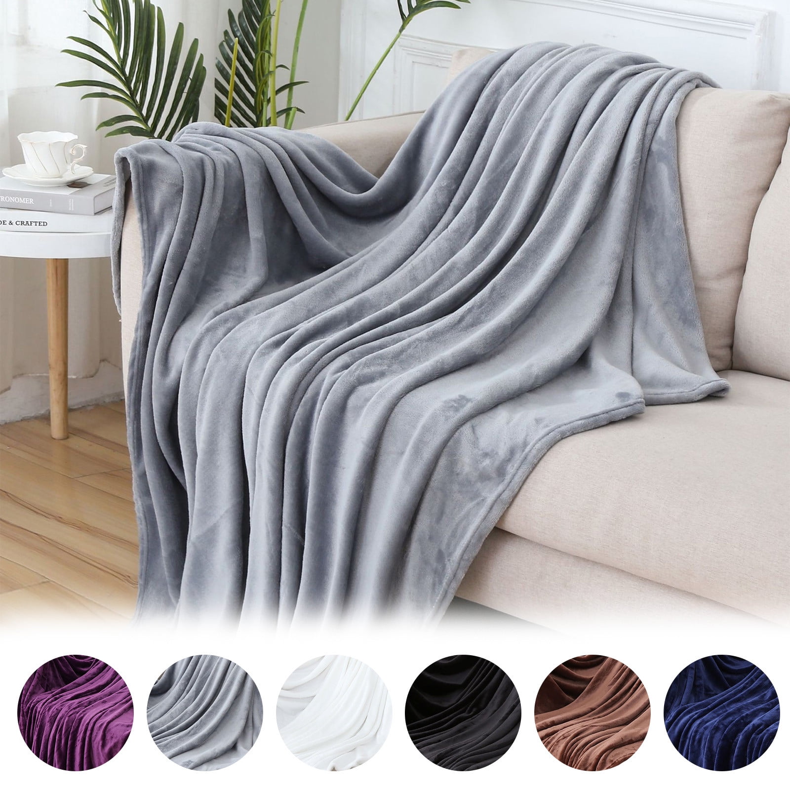 Click here for Vaidha Flannel Fleece Microfiber Throw Blanket Goo... prices