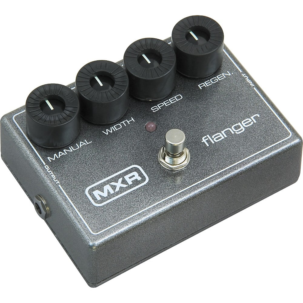 MXR M-117R Flanger Effects Pedal Metallic Gray - Walmart.com - Walmart.com