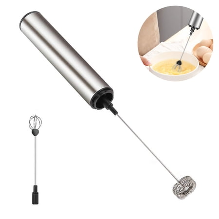 Rechargeable Milk Frother Battery Operated,2-Speed Portable Travel ...