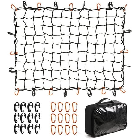 CZC AUTO Bungee Cargo Net 3x4Ft Truck Bed Net Stretches to 6x8Ft for ...