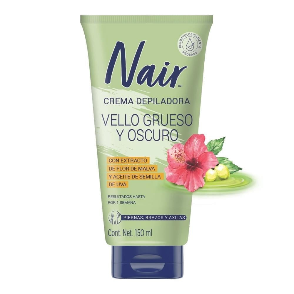 Crema depilatoria Nair corporal vello grueso y oscuro 150 ml | Walmart ...