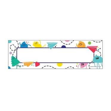 Carson Dellosa Education We Belong Nameplates, 36 Per Pack, 6 Packs ...