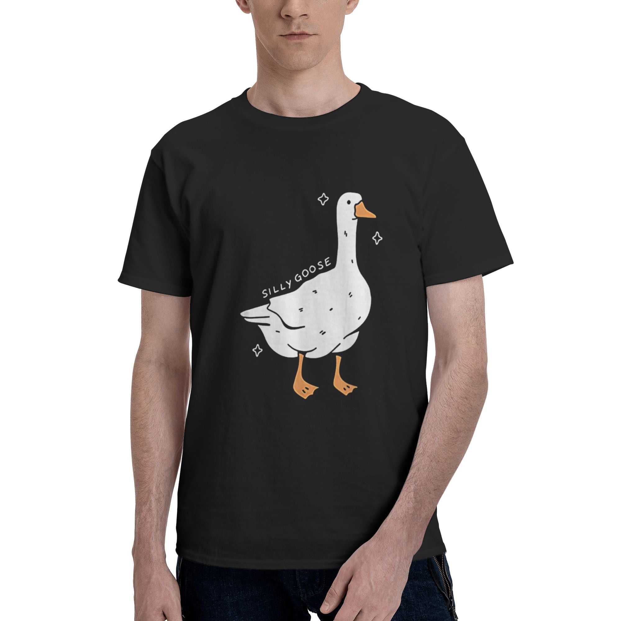 Click here for Mryumi Funny Silly Goose Cute Goose Lover Mens Bas... prices