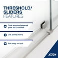 Aston Sdr978ez Uc 6480 L Langham Xl 80 High X 64 Wide Sliding