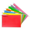 10-Pack Hanging File Folders with Adjustable Tabs, Sturdy Expandable ...