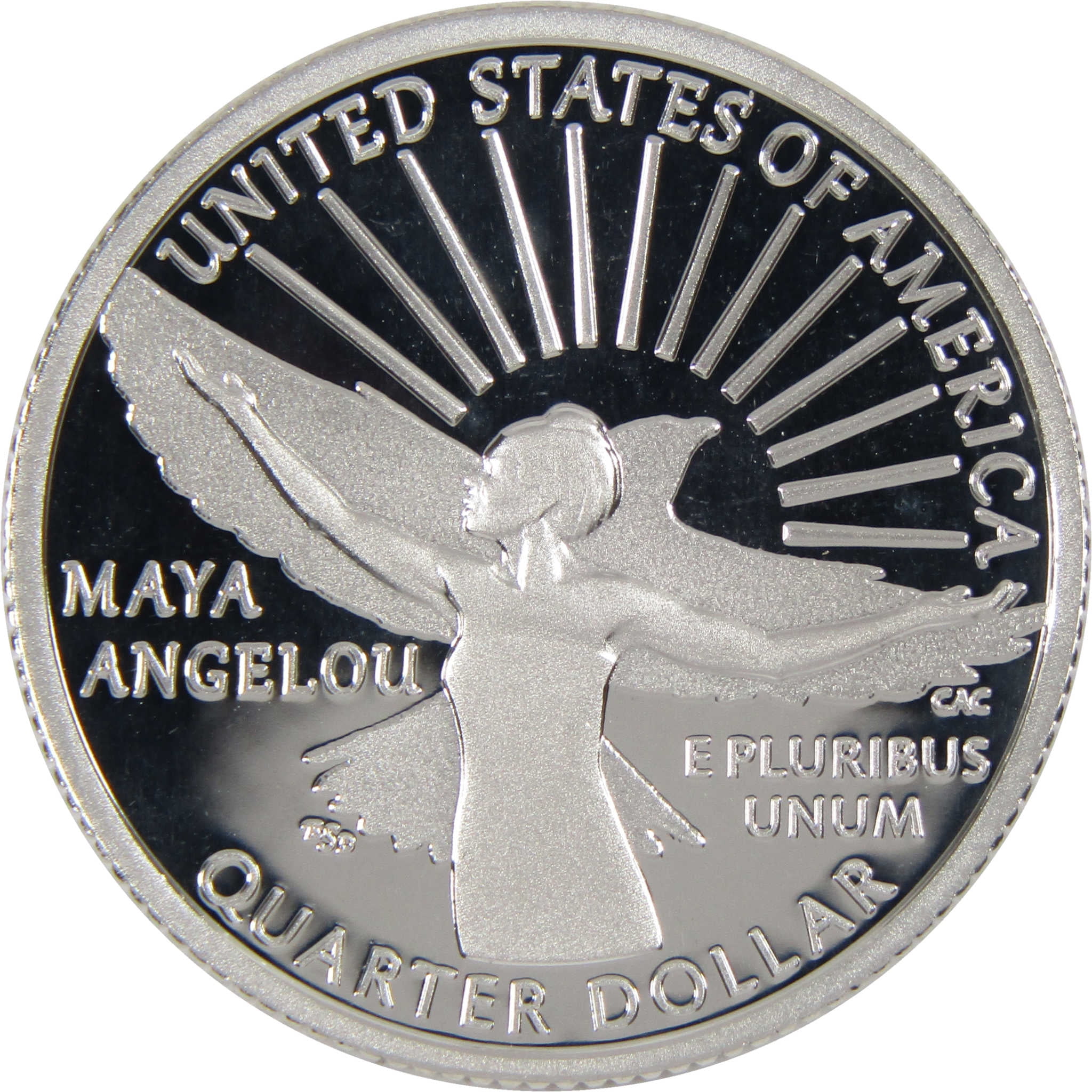 2022 S Maya Angelou American Women Quarter .999 Silver 25c Proof Coin ...