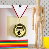 Master of Sarcasm Novelty Stars Design Medal | Funny Coworker or Family ...