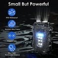2Pcs Mini Pocket Keychain EDC Flashlight LED COB Portable Clip on ...