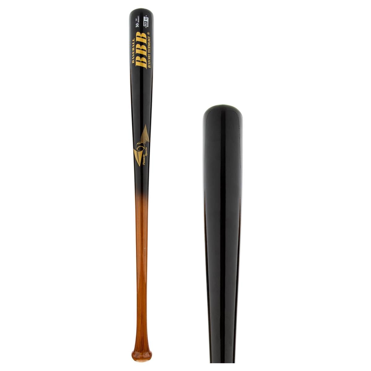 Bamboobat Bamboo Wood Baseball Bat, 33" - Walmart.com