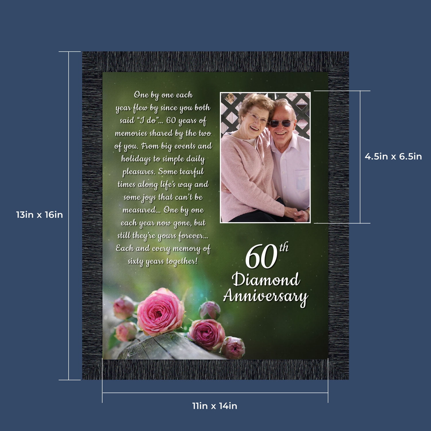 60th Wedding Anniversary Invitations