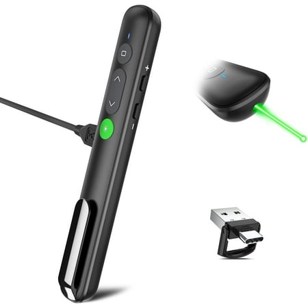 SSPONT Presentation Clicker for Powerpoint, Wireless Presentation ...