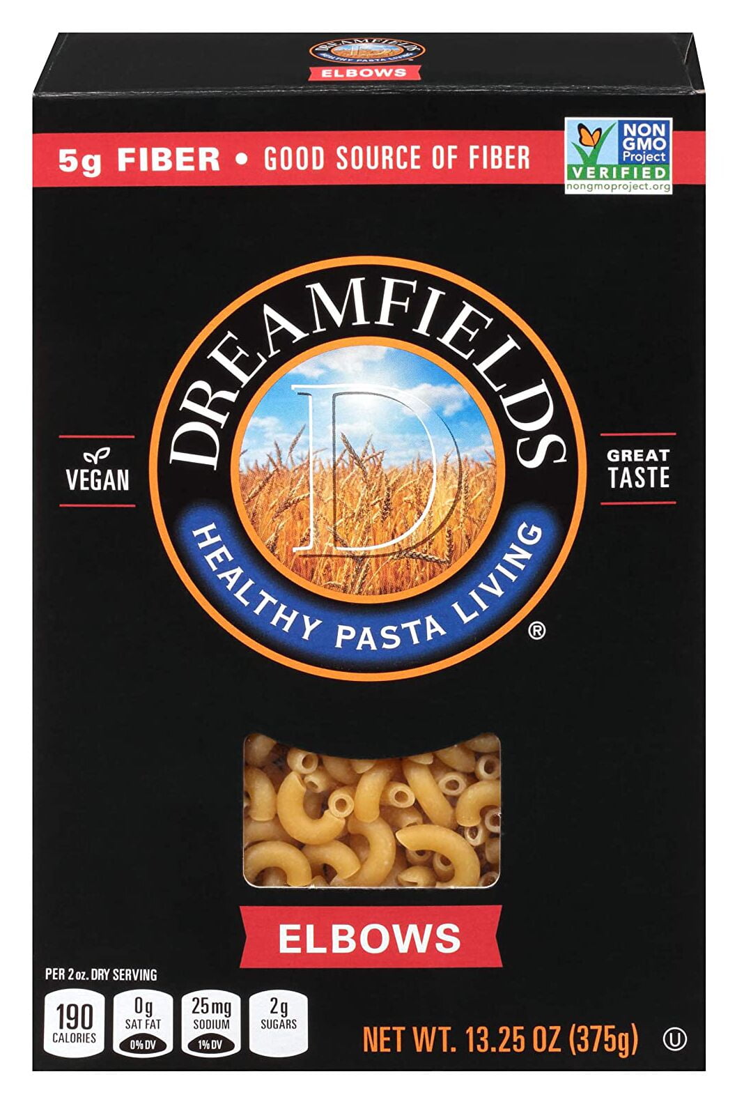 Dreamfields Pasta Flavor: Elbows, Size: case of 12 boxes - Walmart.com