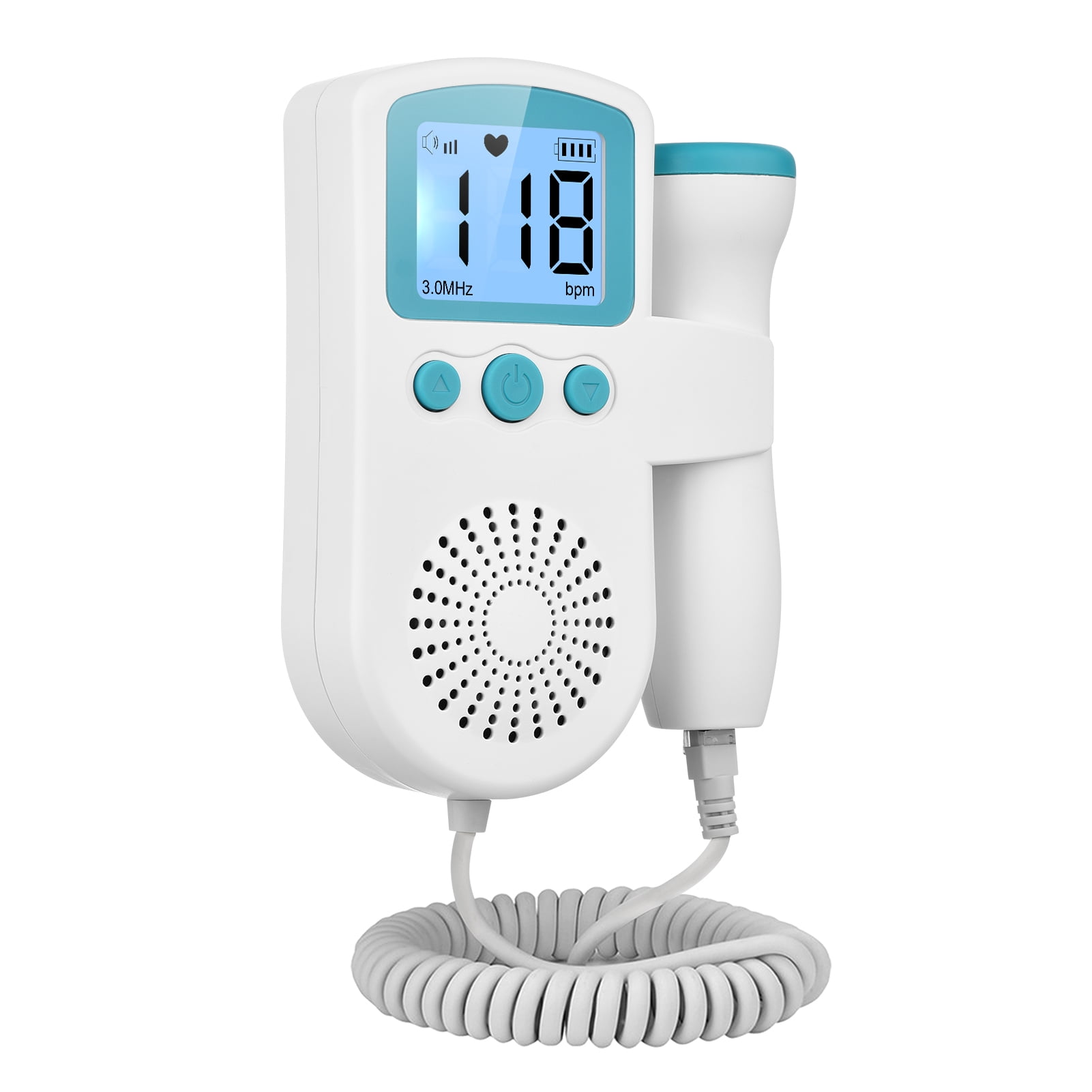 Doppler fetal portátil de 3.0MHz para reducción de ruido en el hogar ...