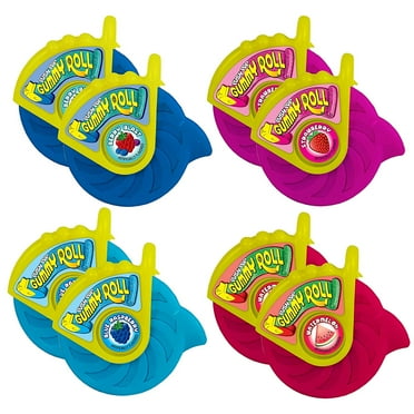 Juicy Drop Gummy Dip 'N Stix, Sweet Gummy Sticks w Sour Dipping Gel, 8 ...