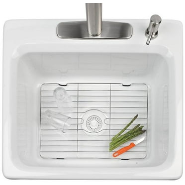 Better Houseware Stainless Steel Kitchen Dish Sink Protector Grid ...