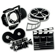 Party Central Club Pack of 12 Green and White Dinosaur Face with Razor ...