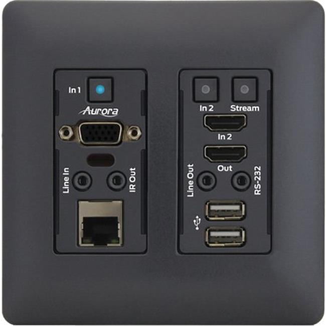 Aurora Multimedia AURA-VLXTCW2VCB 4K IP Audio & Video Distribution Wall ...