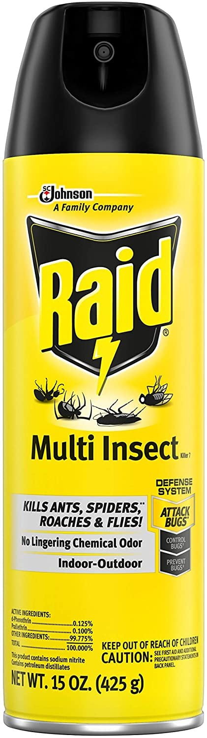 Raid Multi Insect Killer, 15 OZ - Walmart.com