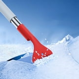 COM1950s 2-In-1 Ice Scraper & Snow Brush -No Scratch W/Soft Bristle ...