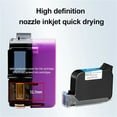 Mini Handheld Portable Label Printer Production Date QR Code Bottle Cap ...