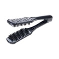 Hairdressing Straightener Nylon Hair Straightening Double Brushes V ...