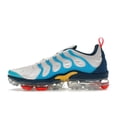 Nike Men's Air VaporMax Plus White Citron Pulse Industrial Blue Running ...