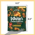 Whisps Baked Crisps Snacks: Cheddar Cheese & Pretzel Bites, 100% Real ...