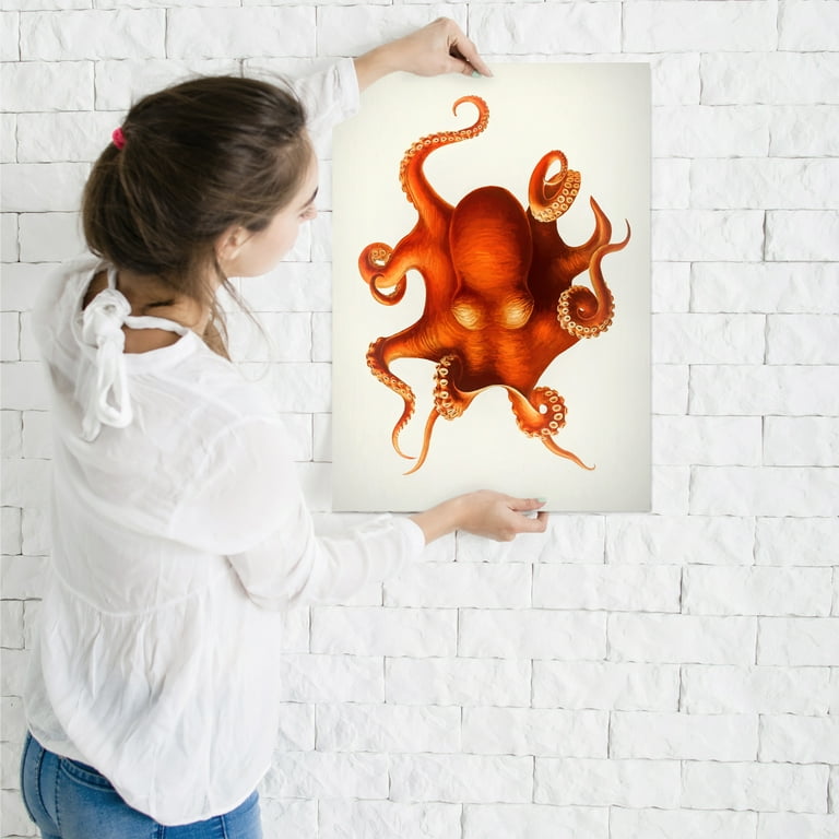 Vintage Octopus Art