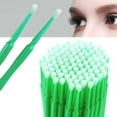100PC Eyelash Extension Micro Brushes Disposable Micro Applicators For ...
