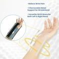 Vlela Carpal Tunnel Wrist Brace Wrist Splint Night Support Wrist Wraps ...