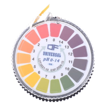 Uxcell pH1 to pH14 Test Strips 240 Litmus Indicator Paper Alkaline Acid ...