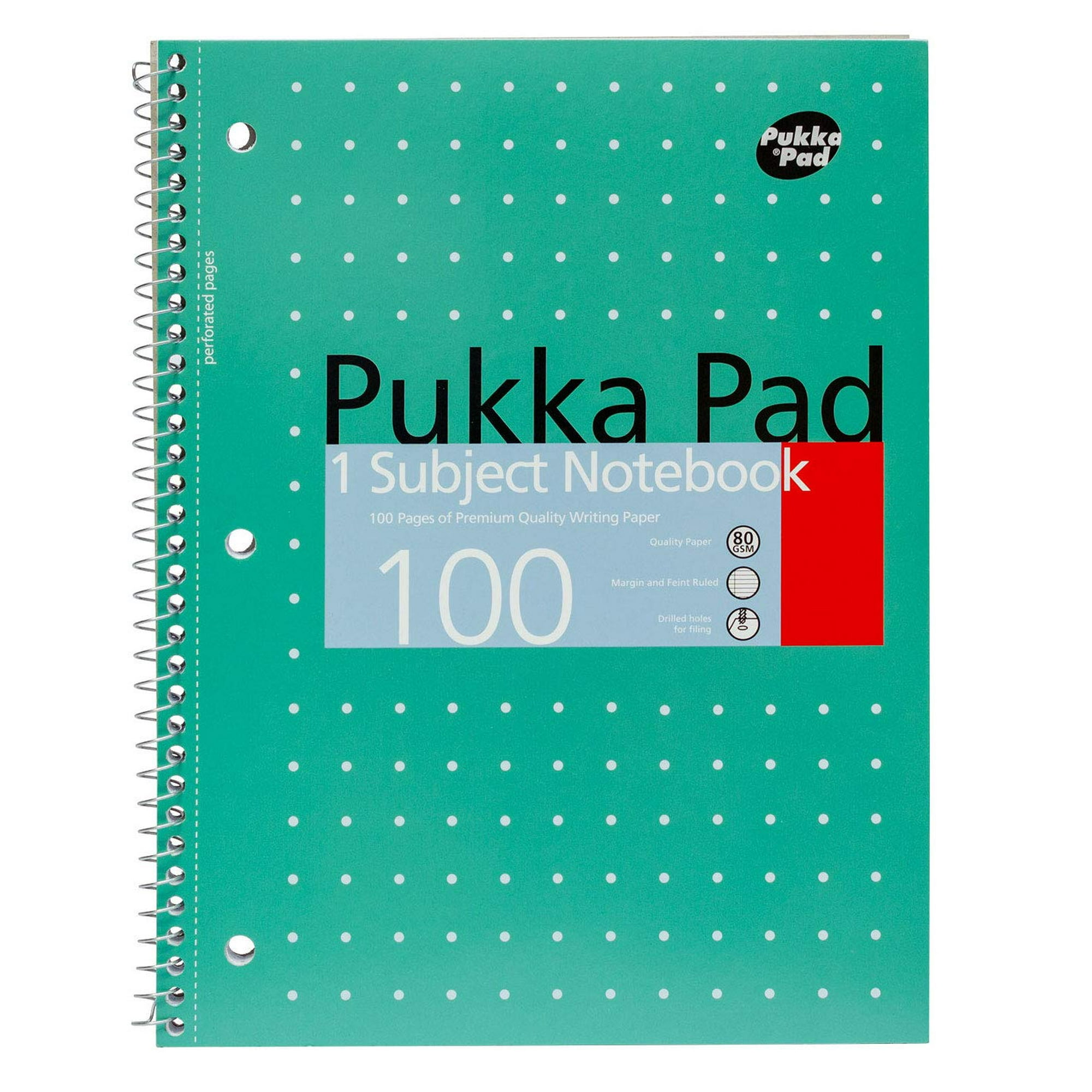 Click here for Pukka Pads Pukka Pad  Metallic Single Subject Spir... prices