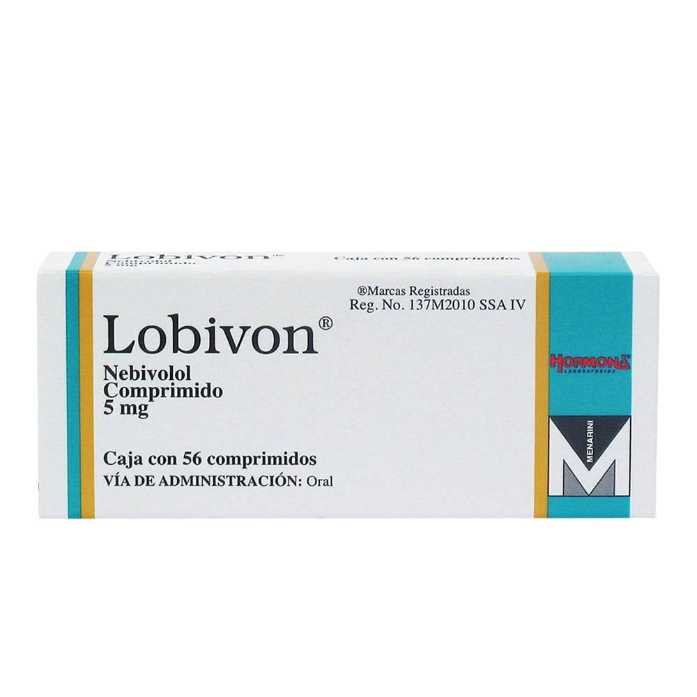 Lobivon 5 mg con 56 comprimidos | Walmart en línea