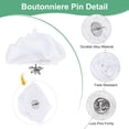 16-Pack Lapel Pin for Men, Handmade Flower Brooch Button Pins Men Suits ...