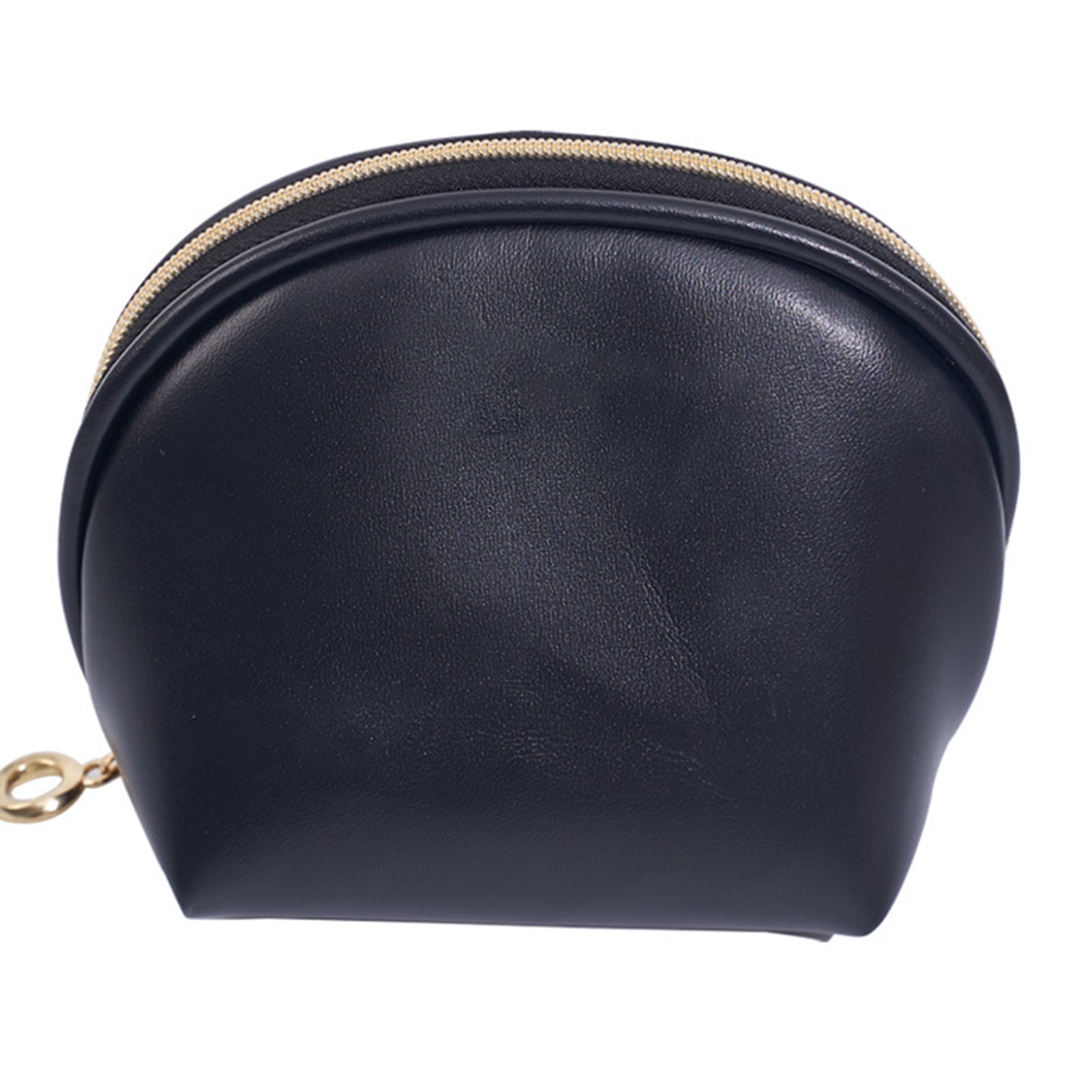 Manunclaims Jewelry Storage Bag Zipper Closure Compact Faux Leather ...