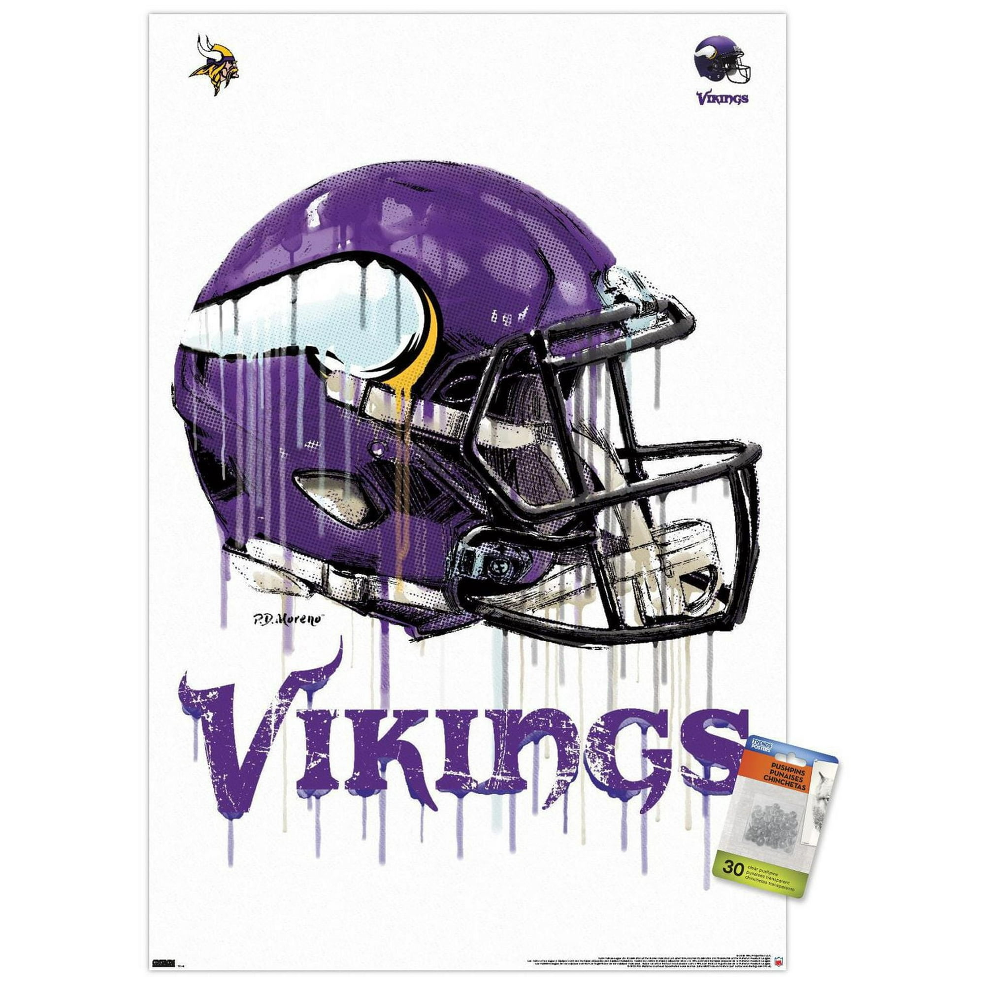 Click here for Trends International Nfl Minnesota Vikings - Drip... prices
