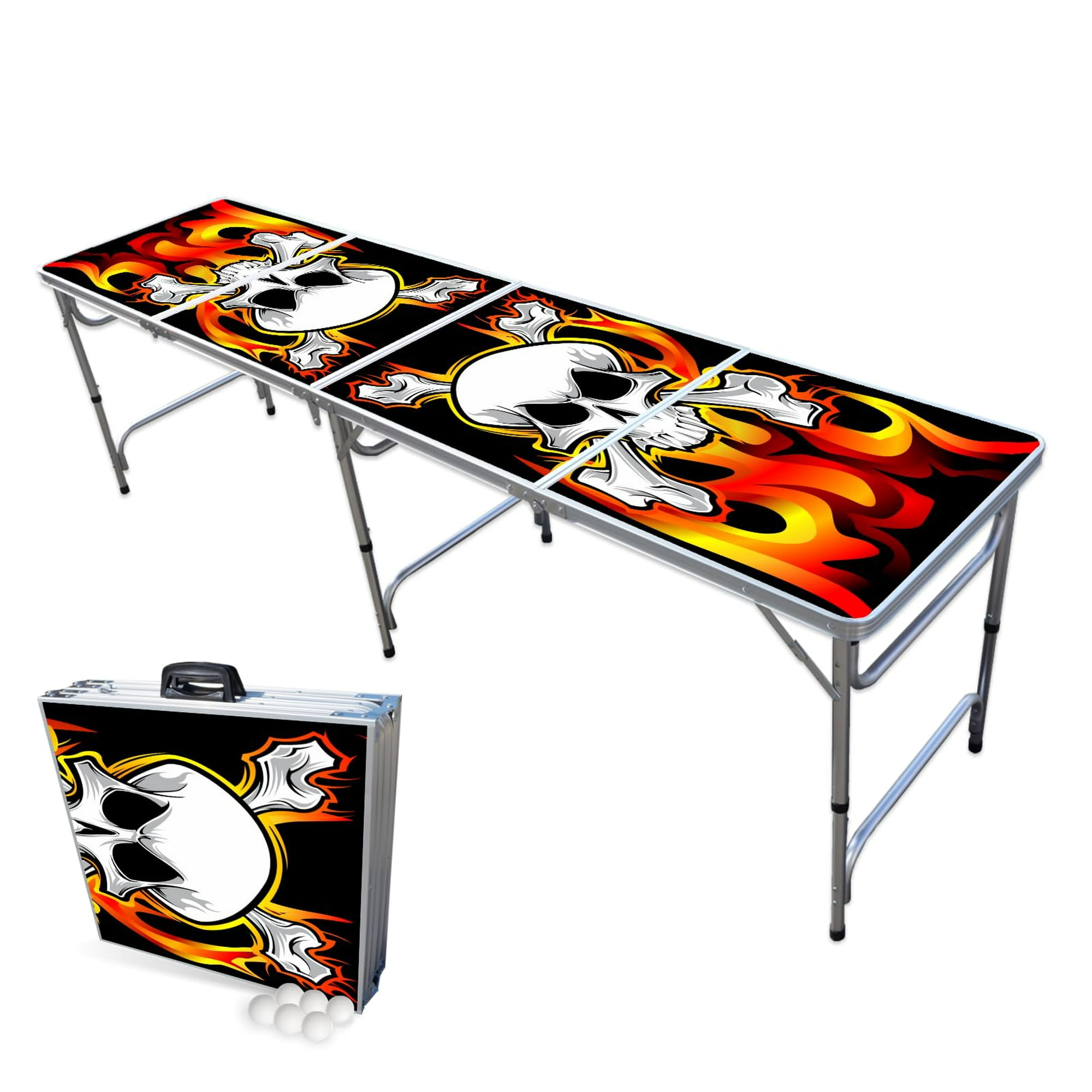 Click here for Party Pong Partypong 8-Foot Folding Beer Pong Tabl... prices