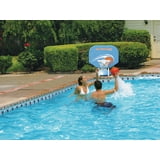 Poolmaster Pro Rebounder Poolside Basketball Net System Game with Ball ...