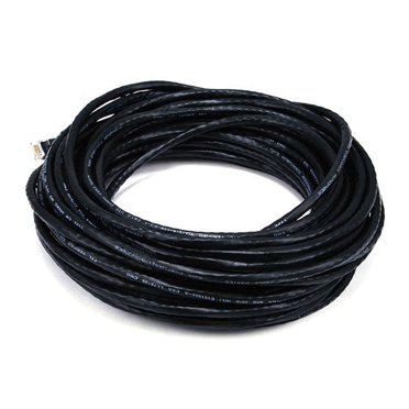 QualGear RJ45 Cat 7 Ethernet Patch Cable, 10Gpbs High-Speed Cable ...
