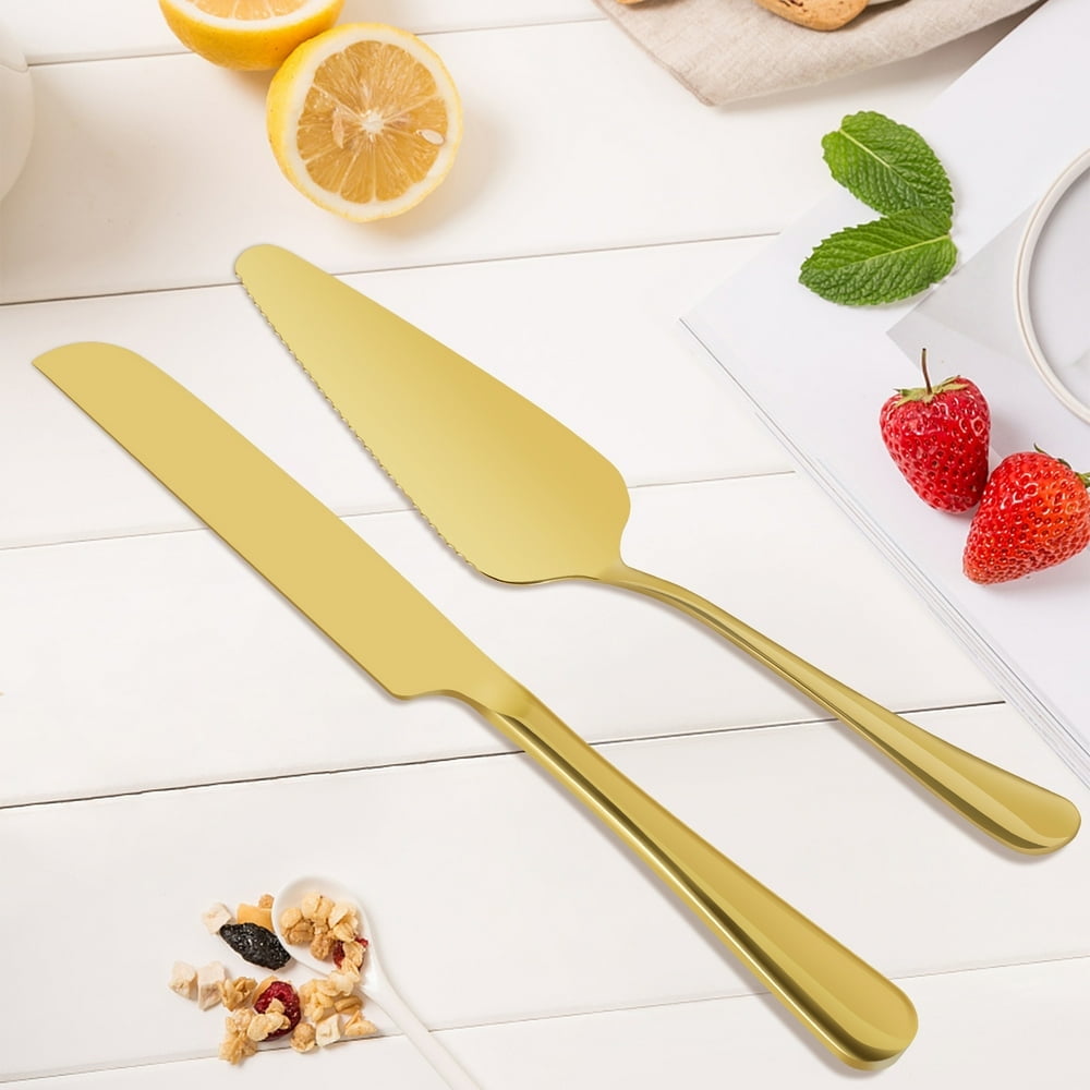 Click here for Generic 2pcs Wedding Cake Cutter And Server Set St... prices
