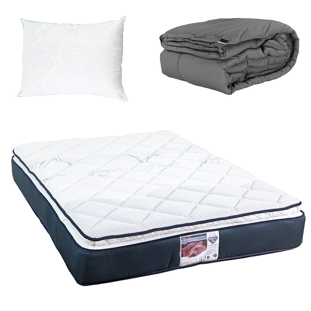 Colchon Individual Monaco+Almohada Oso+Edredon Homy | Walmart en línea