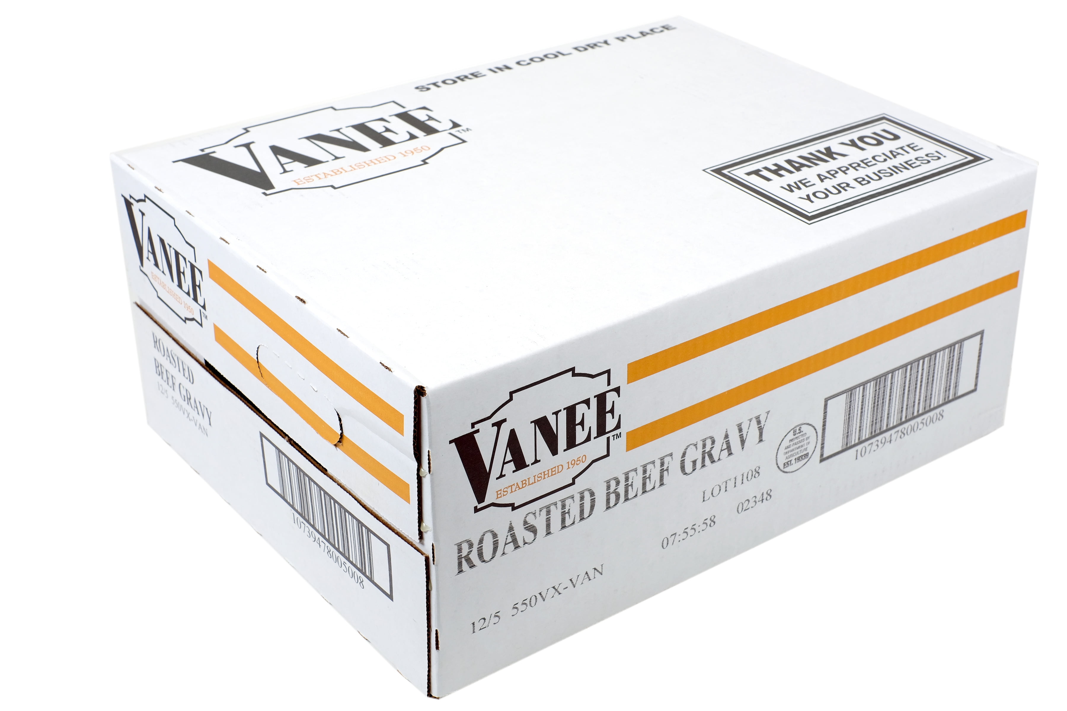 Buy Price/Case)Vanee Roasted Beef Gravy 50 Ounce Cans - 12 Cans Per ...