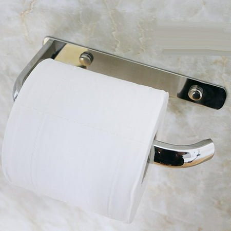 Bathroom Bath Toilet Tissue Paper Roll Mounted Tissue Rack S | Walmart ...